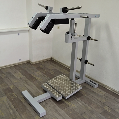 Squat Calf machine (dřepy/lýtka)